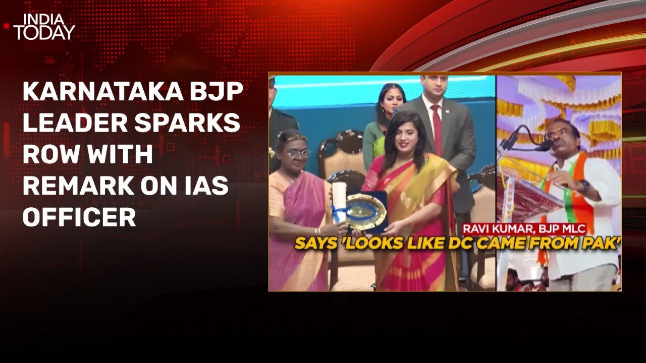 Karnataka BJP MLC's 'Pakistan' remark on IAS officer sparks controversy