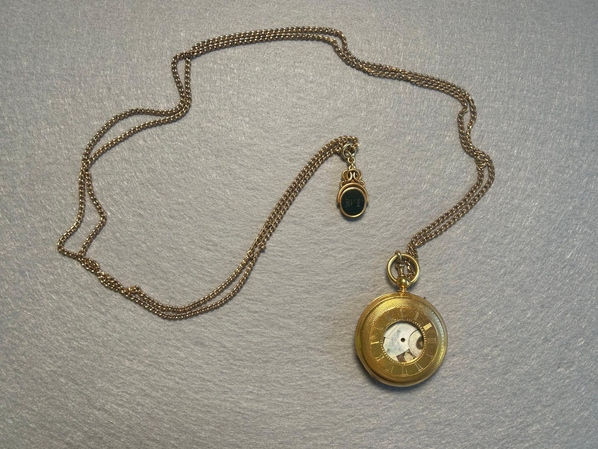 Historic timepiece resurfaces: 165-year-old watch from U.S. shipwreck ...