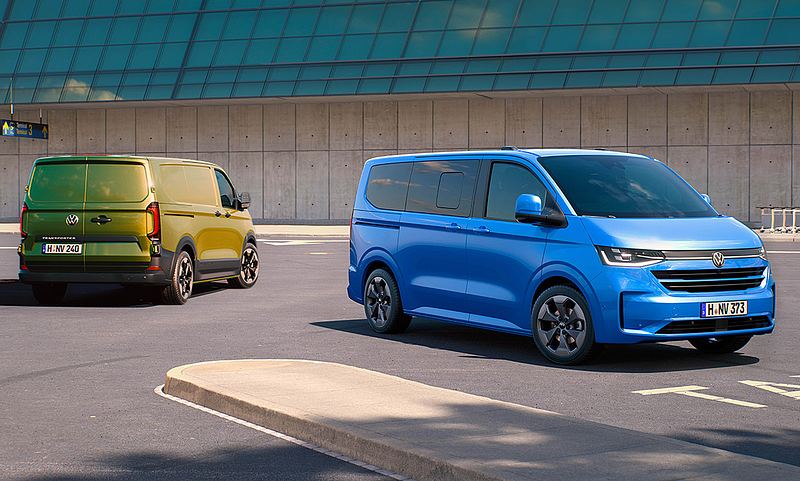 Flankiert Multivan und ID. Buzz: Der neue Carvelle & Transporter
