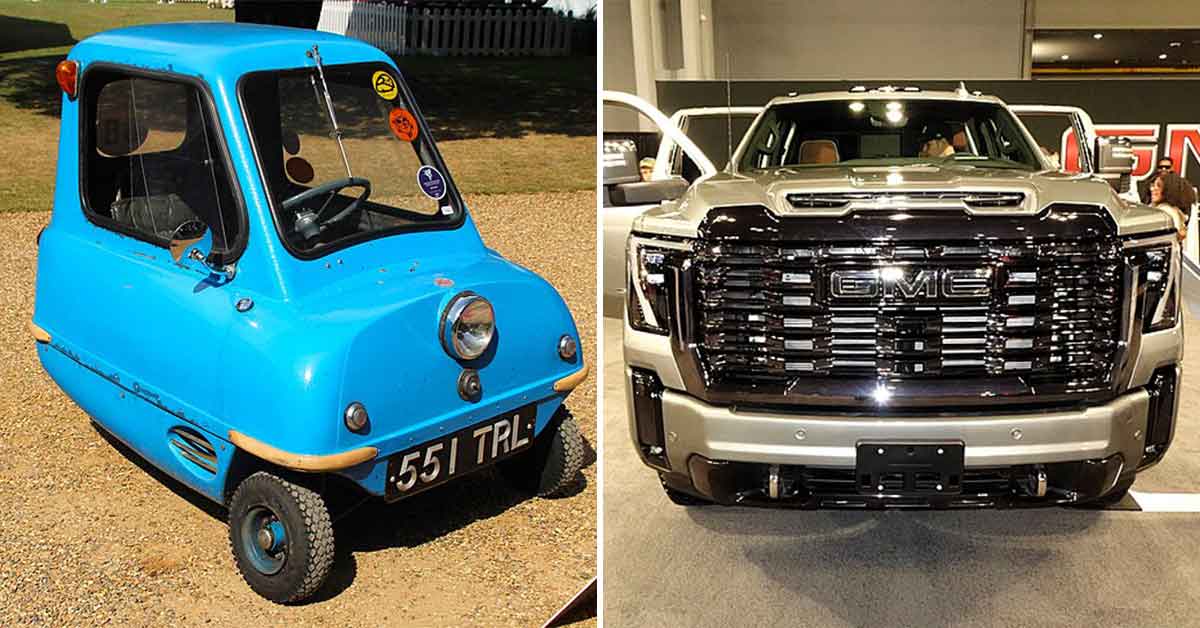 The 20 Largest And Smallest Cars In History
