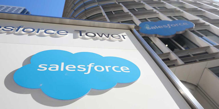 Salesforce and Adobe see their stocks slide as AI fears intensify