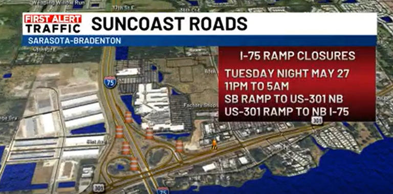 I-75 Ramp Closures Could Delay Traffic