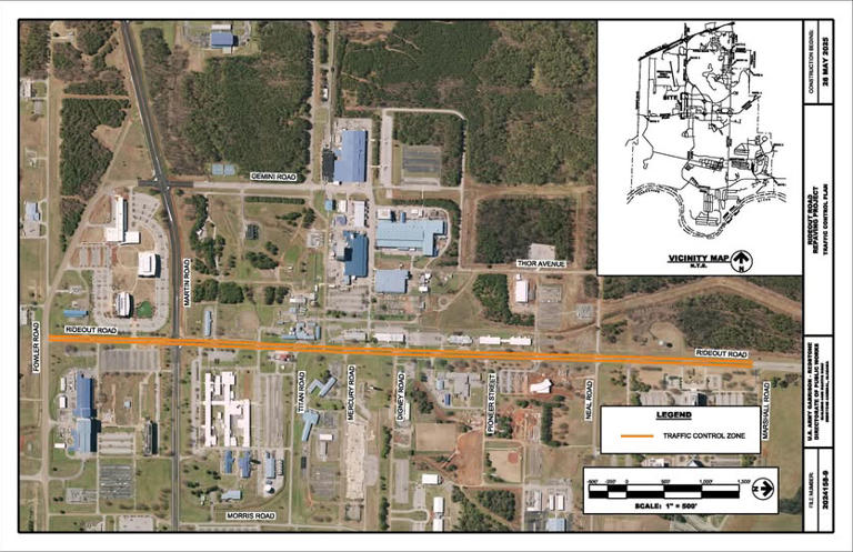 Redstone Arsenal: Road resurfacing to begin on part of Rideout Road ...
