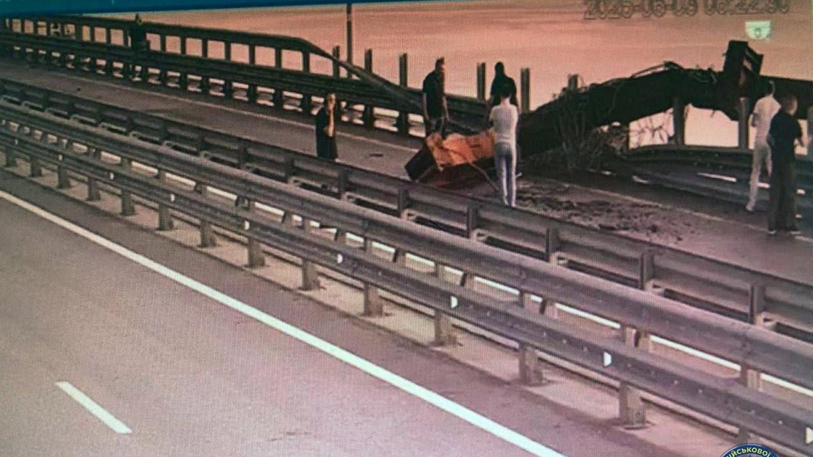 Ukraine claims new underwater bomb attack on Russia's Crimean Bridge