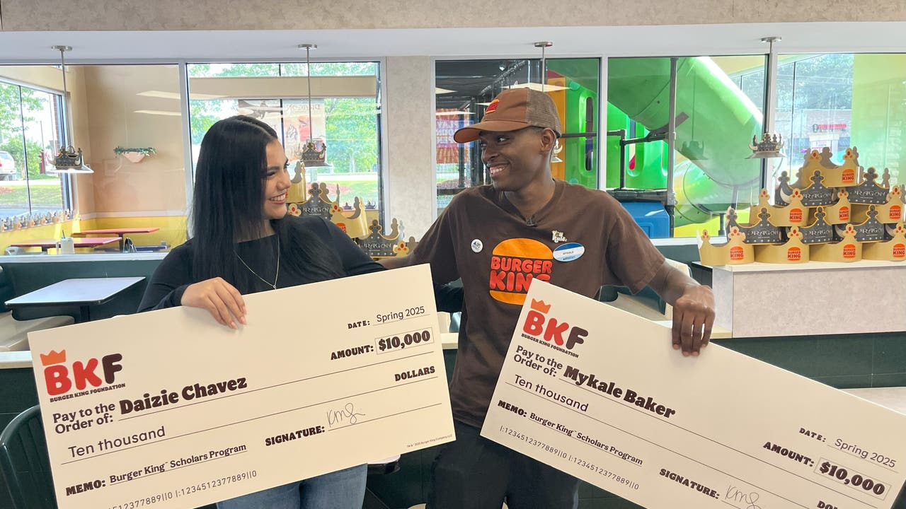 Burger King awards scholarship to viral metro Atlanta grad