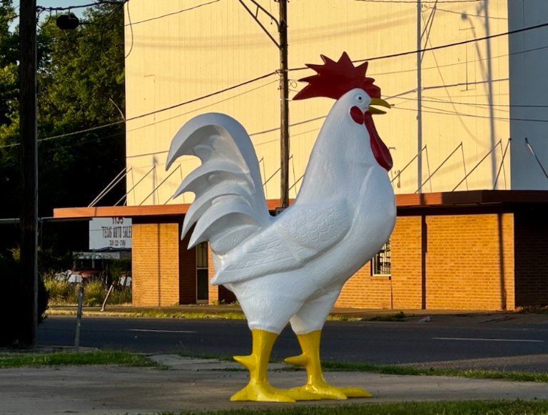 The visionary behind the Shreveport rooster has passed away