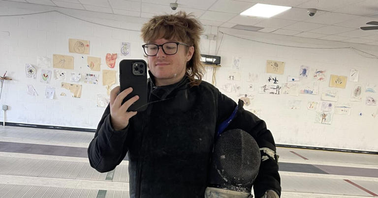 The first out transgender fencing master celebrates diversity of the sport