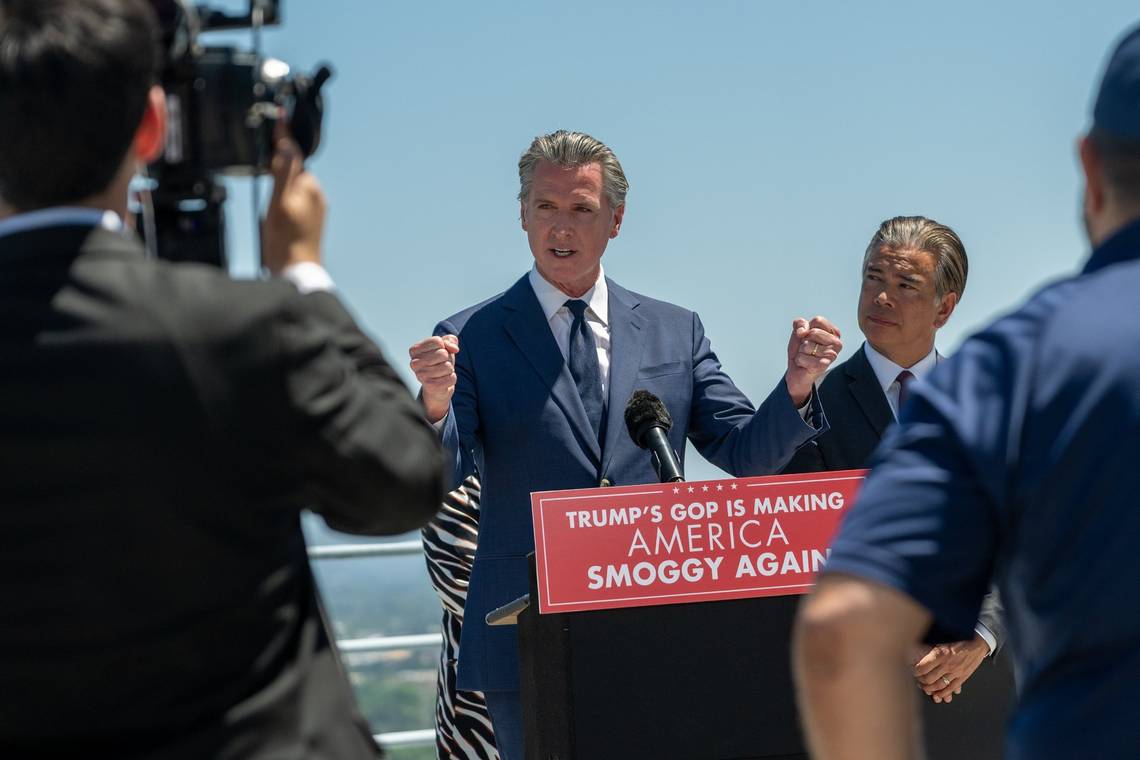 Judge dismisses Gavin Newsom's lawsuit challenging Trump tariffs - for now