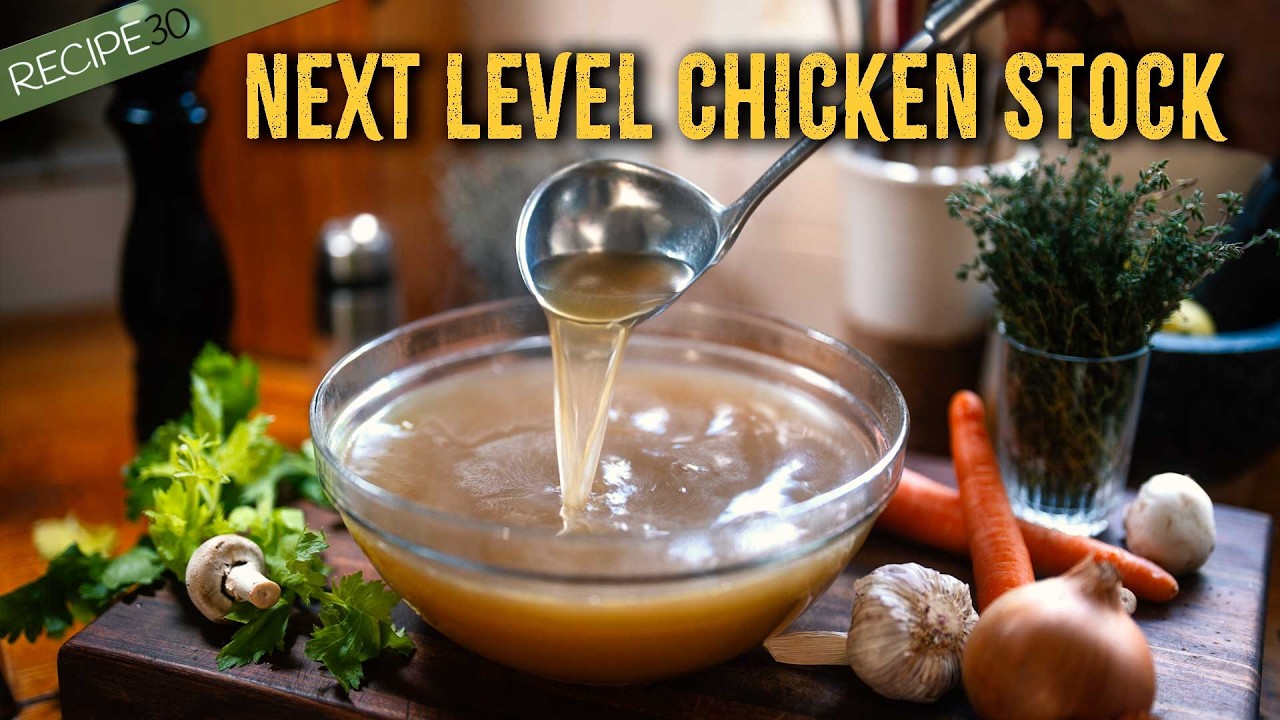 Restaurant Quality Flavour: The Secret to Rich Chicken Stock