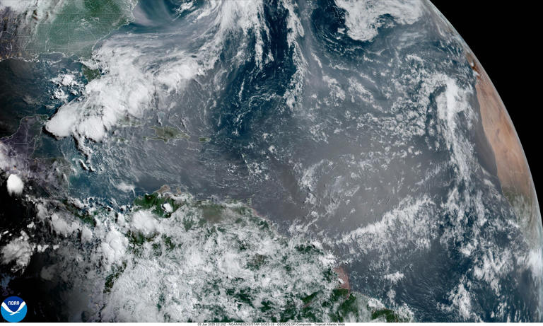 Hurricane season's first signs of Atlantic cyclone development spotted ...