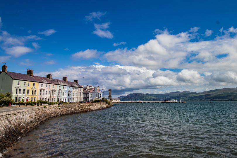 The colourful Welsh seaside town with a perfect castle that was never ...