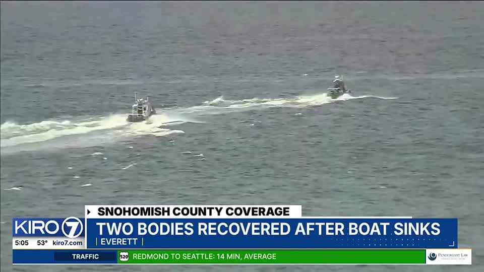 VIDEO: Crews recover two bodies of missing boaters