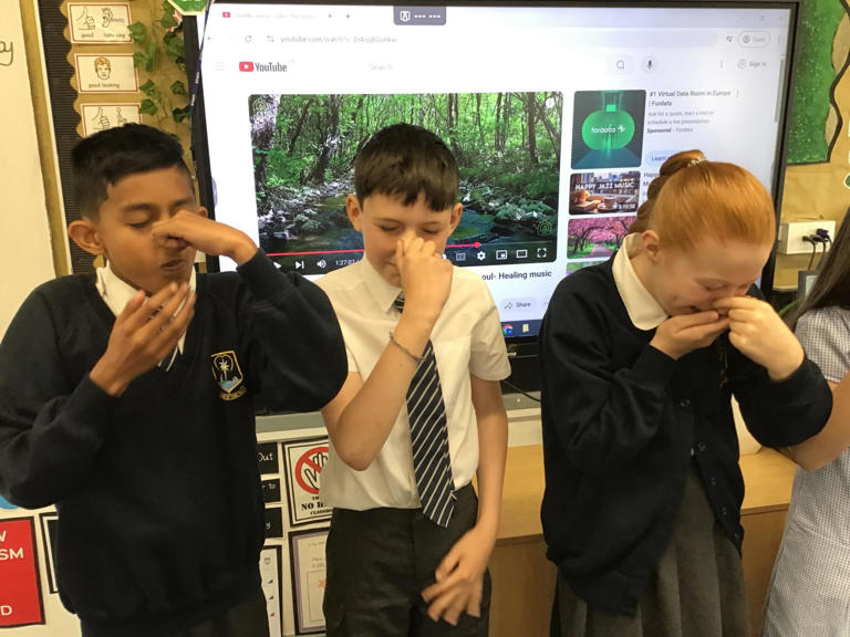 Sparks fly at school science workshop