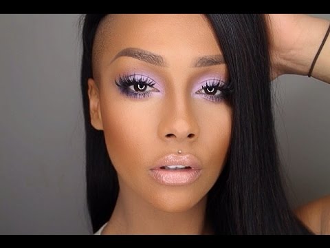 I tried a lavender smoky eye | SONJDRADELUXE