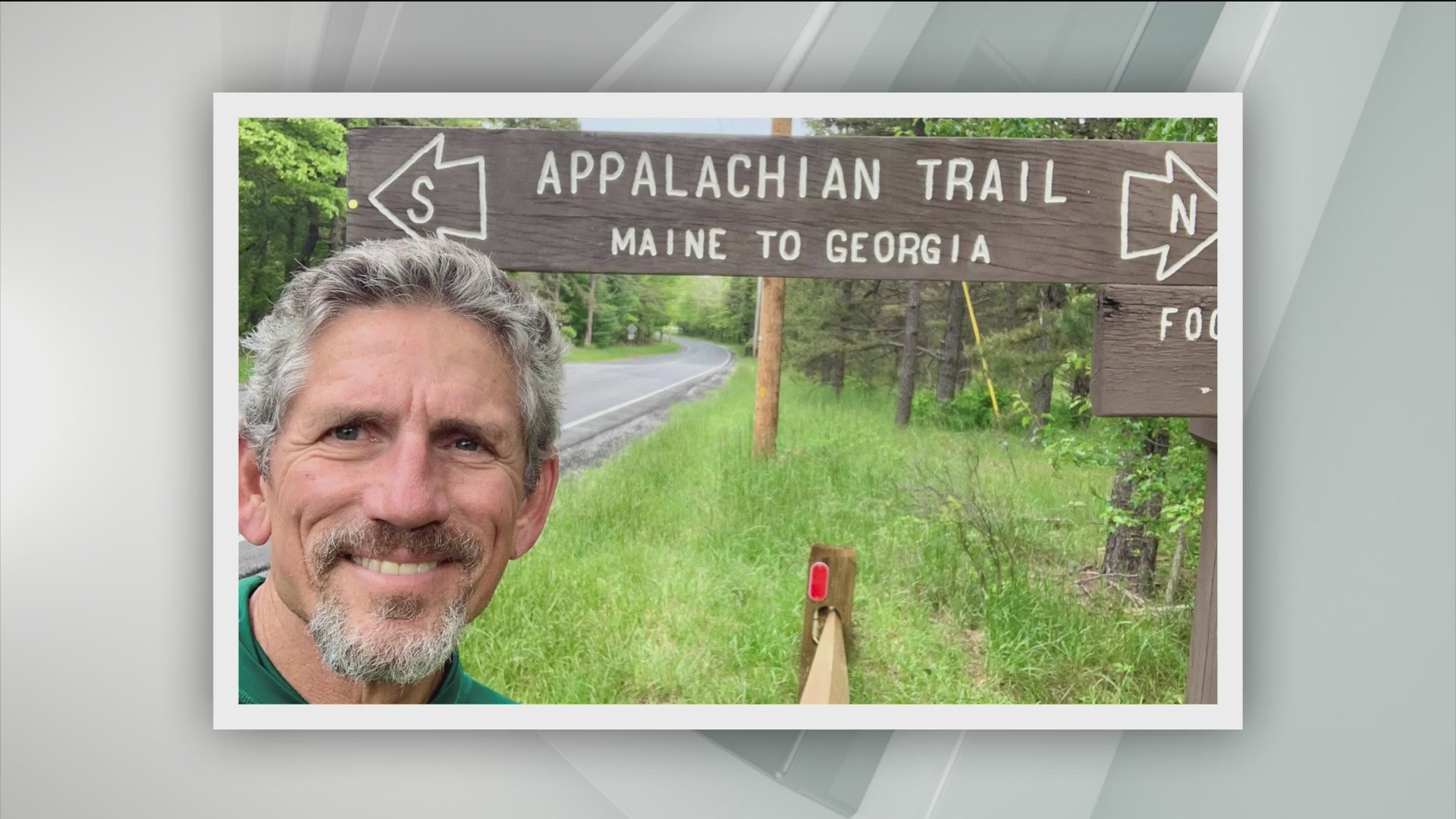 Iowa veteran passes mileage halfway point on Appalachian Trail