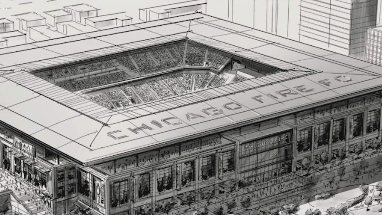 Chicago Fire reveal plans for new stadium at The 78