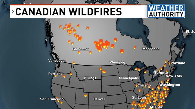 Canadian wildfire smoke to bring hazy skies, air quality impacts to Maine