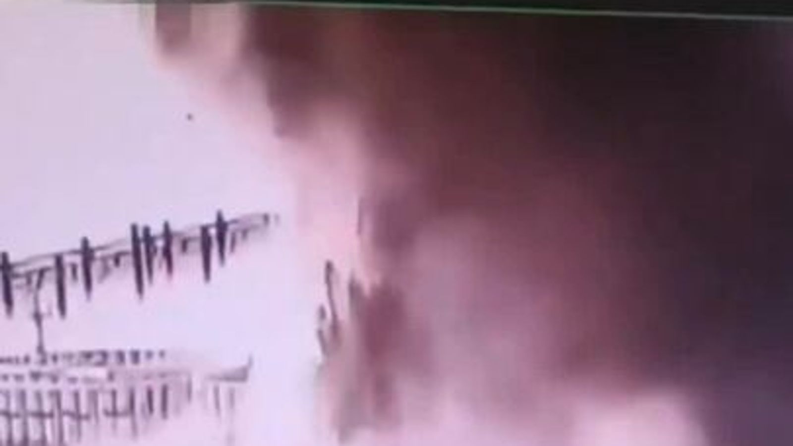 Explosion recorded on Crimea bridge