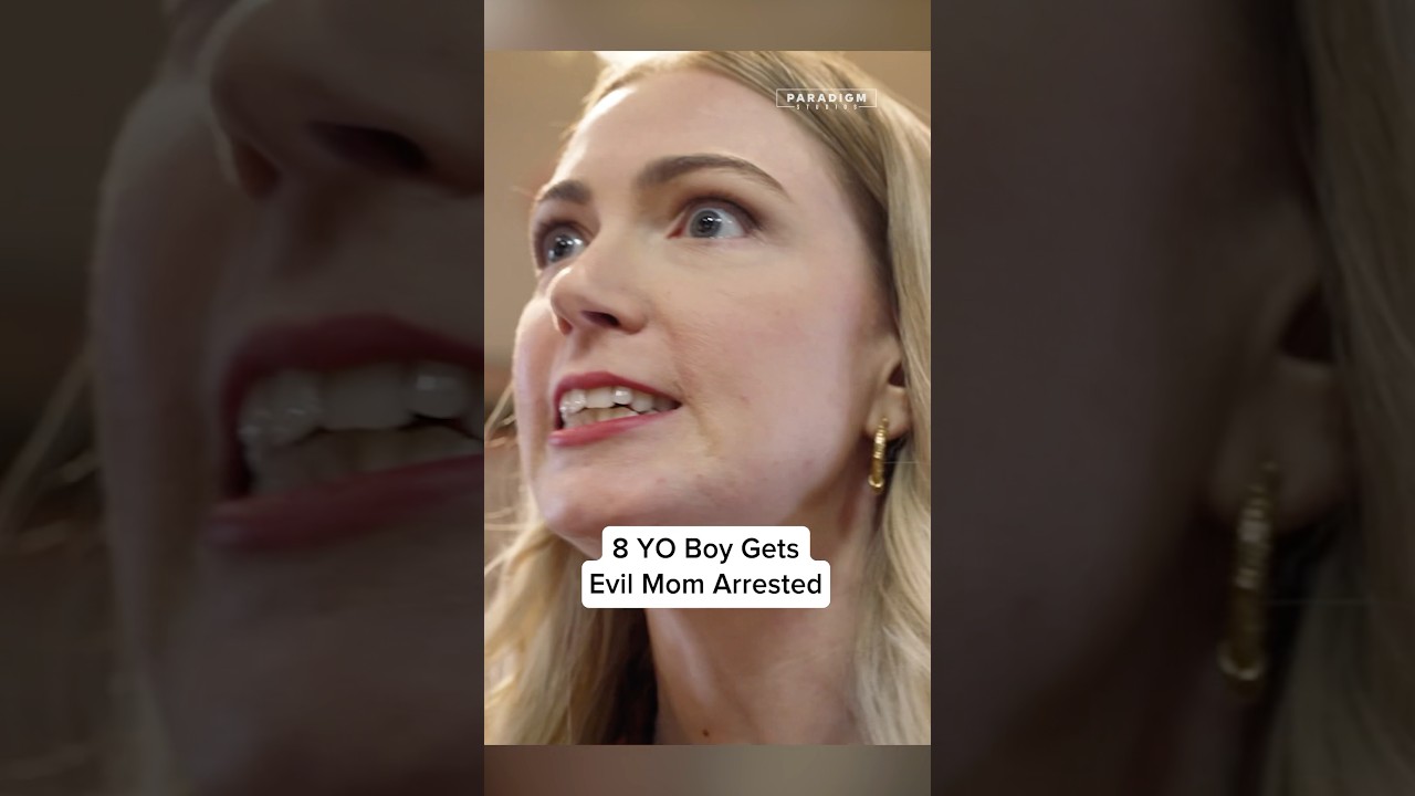 8 YO Boy Gets Evil Mom Arrested