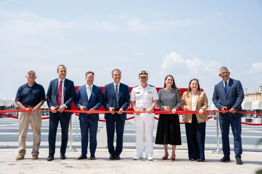 BAE Systems opens $250M shiplift and repair complex in Jacksonville