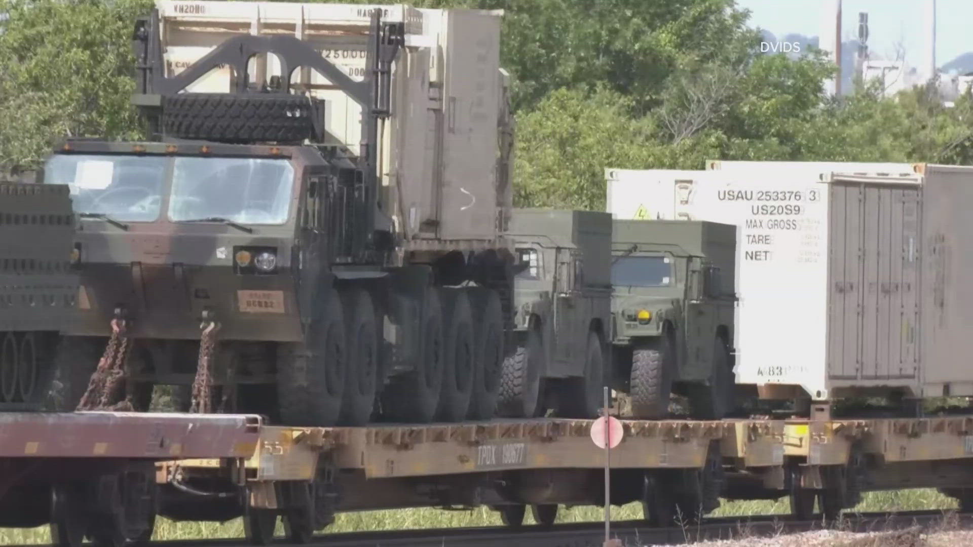Tanks, trucks make their way into DC for big military parade