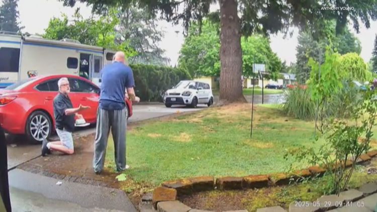 Grandfather disarms now-former DoorDash driver who returned to ...