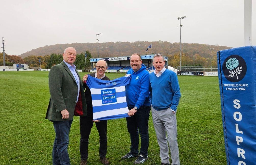 Taylor Emmet to be headline sponsor for Sheffield RUFC Summer Ball