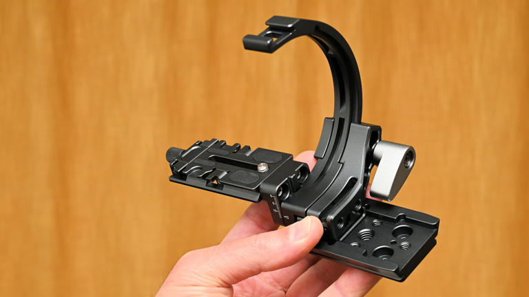 Benro QRB95DUAL Quick Rotation Lens Bracket review: think L-brackets ...