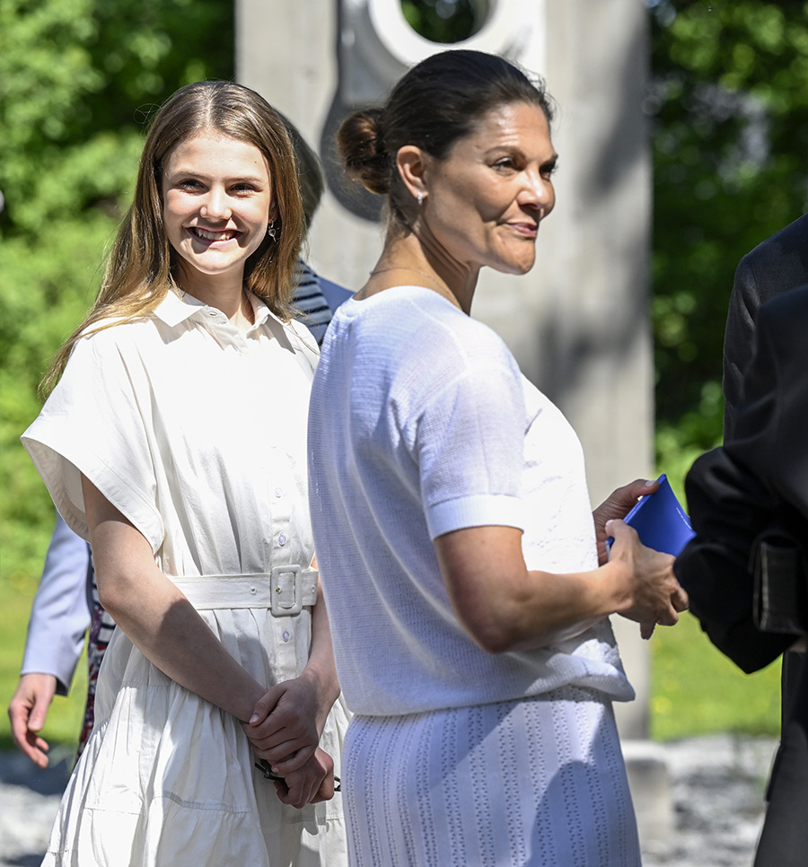 Prinsessan Estelles succé med Victoria på kungliga uppdraget
