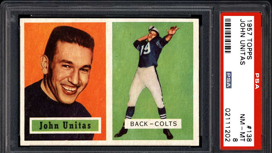 Johnny Unitas Rookie Card