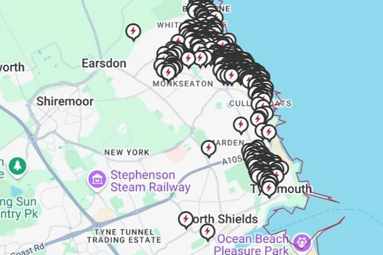 Hundreds of properties without electricity in North Tyneside after ...