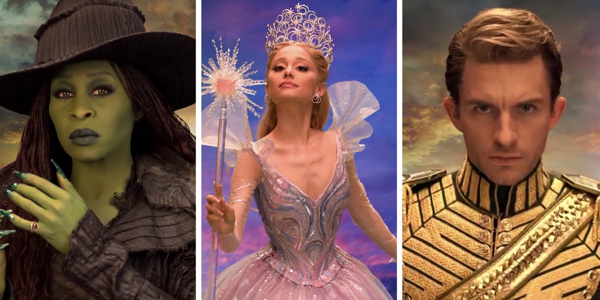 The 'Wicked: For Good' Cast Debuted New Looks in a Magical Teaser