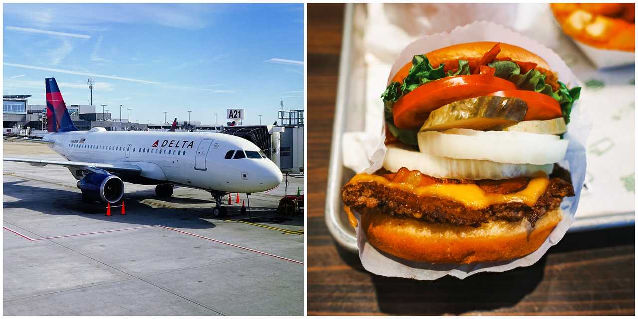 Delta Adds Shake Shack Burgers To JFK Airport Flights
