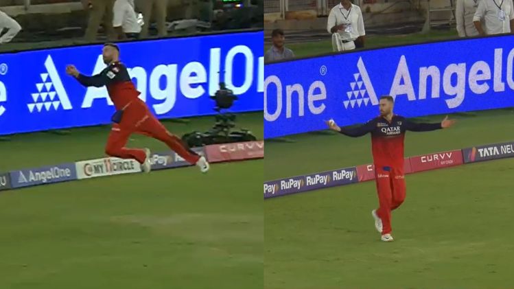 Watch: Phil Salt's jaw-dropping one-handed screamer to dismiss Priyansh ...