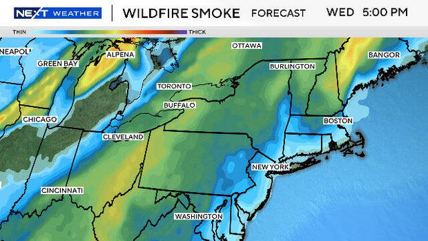 Will Canadian wildfire smoke impact air quality in Massachusetts? Here ...