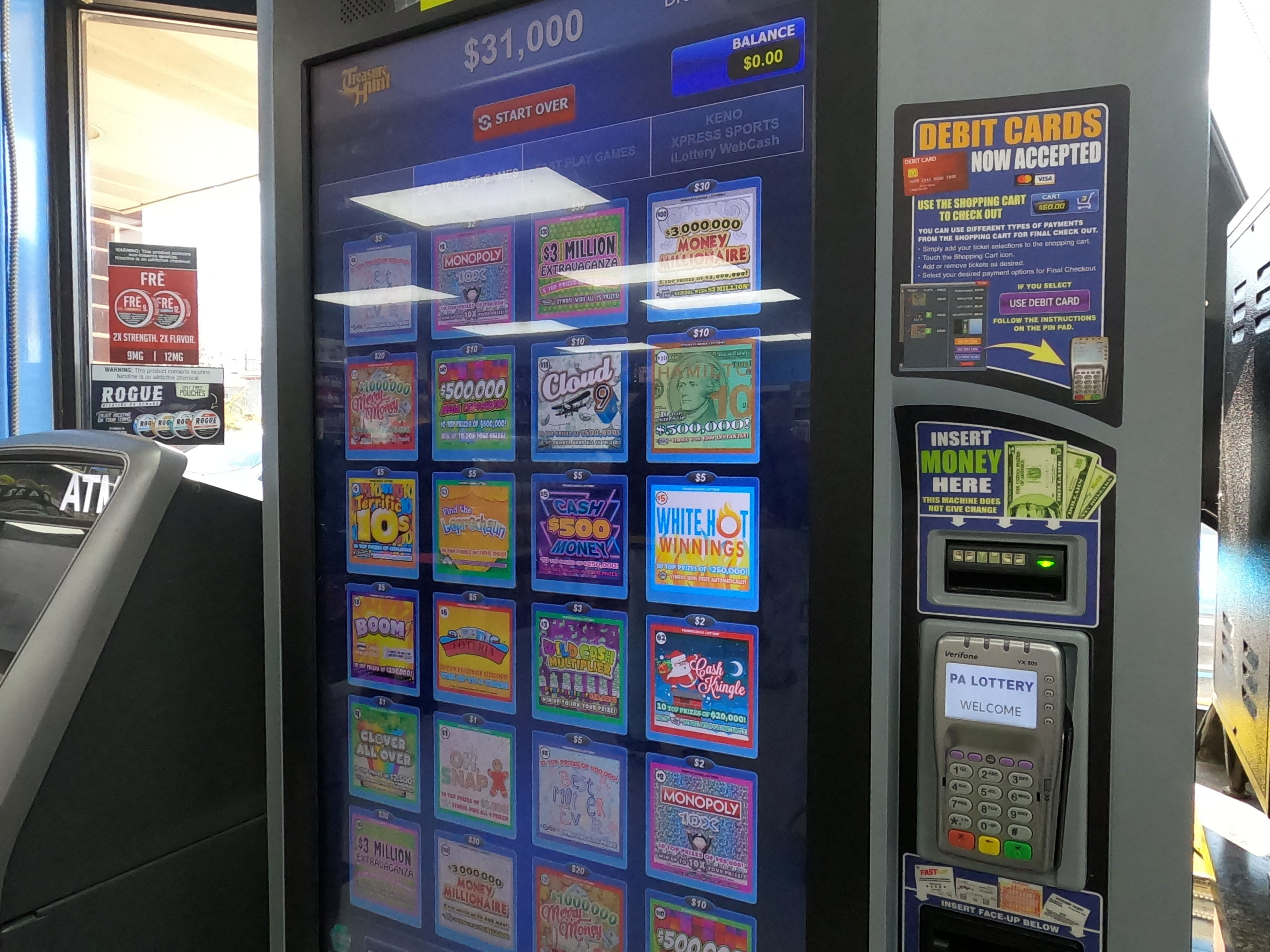 $1M winning scratch-off ticket sold at Indiana County Sheetz