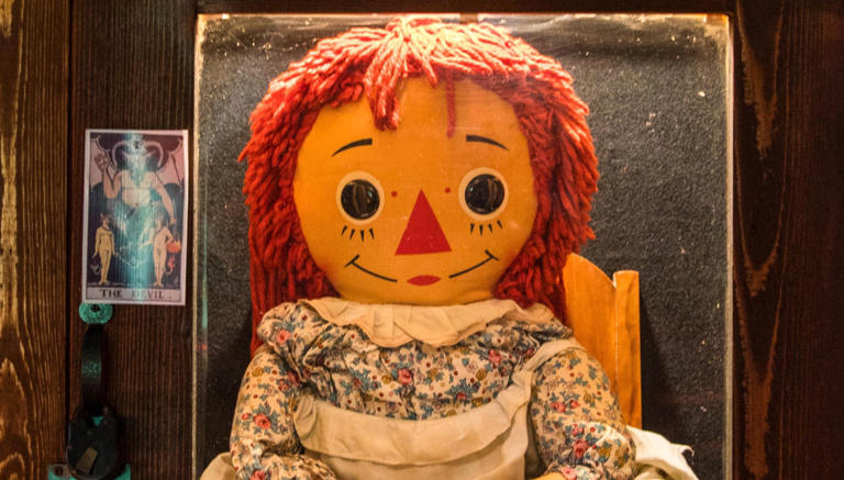 Haunted Annabelle doll finds new celebrity owner