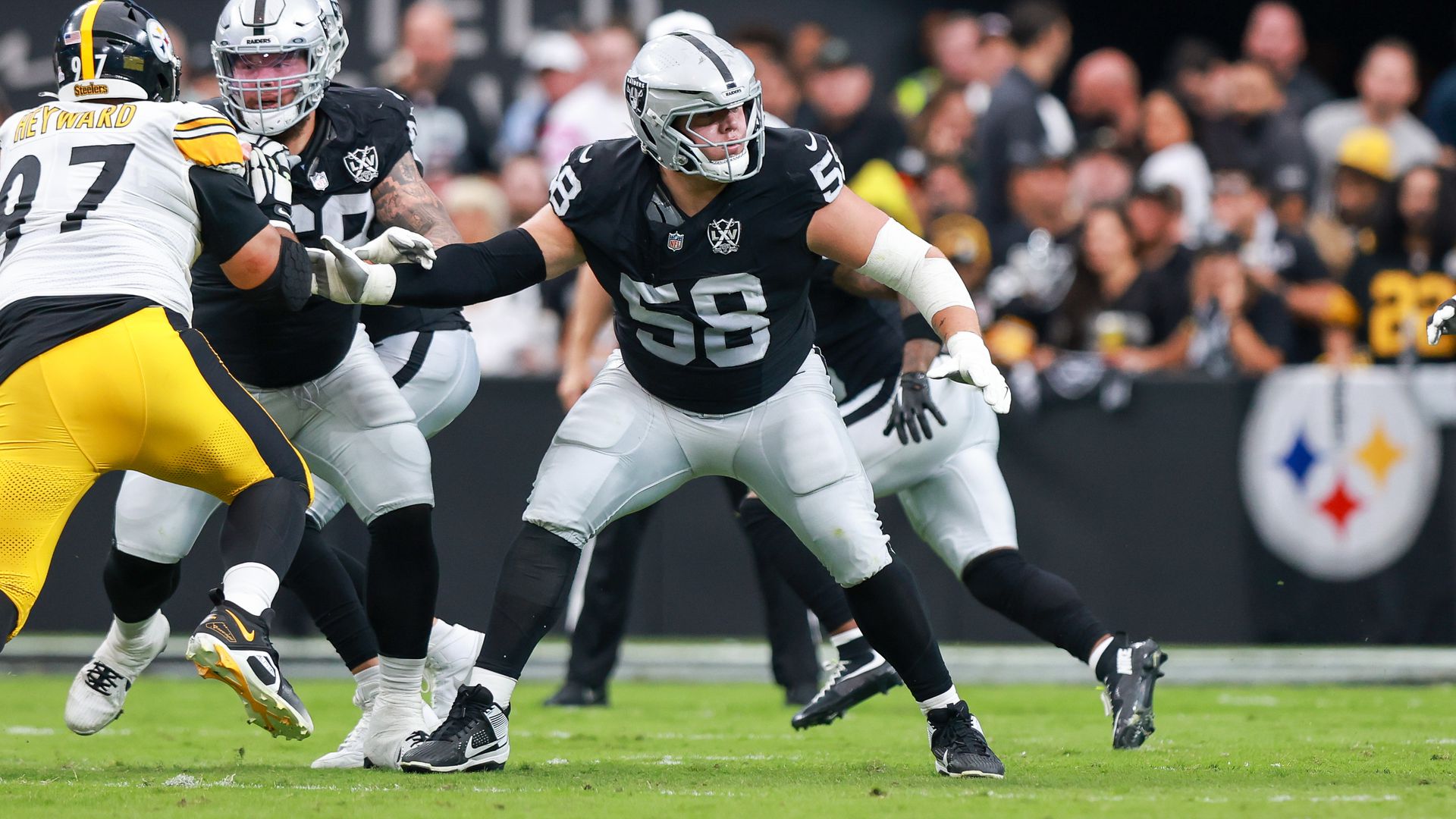 Beef brewing for young Raiders’ offensive lineman