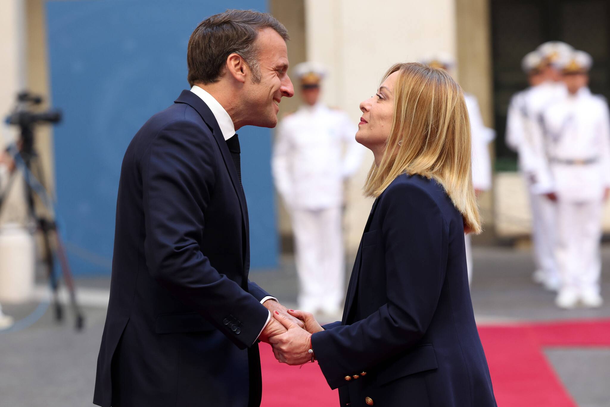 Macron trifft Meloni in Rom: Ist das ein neues Kapitel in den ...