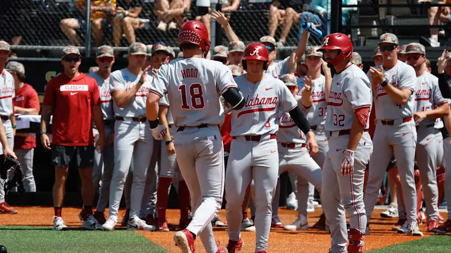 Alabama Baseball's RPI After NCAA Tournament Regionals