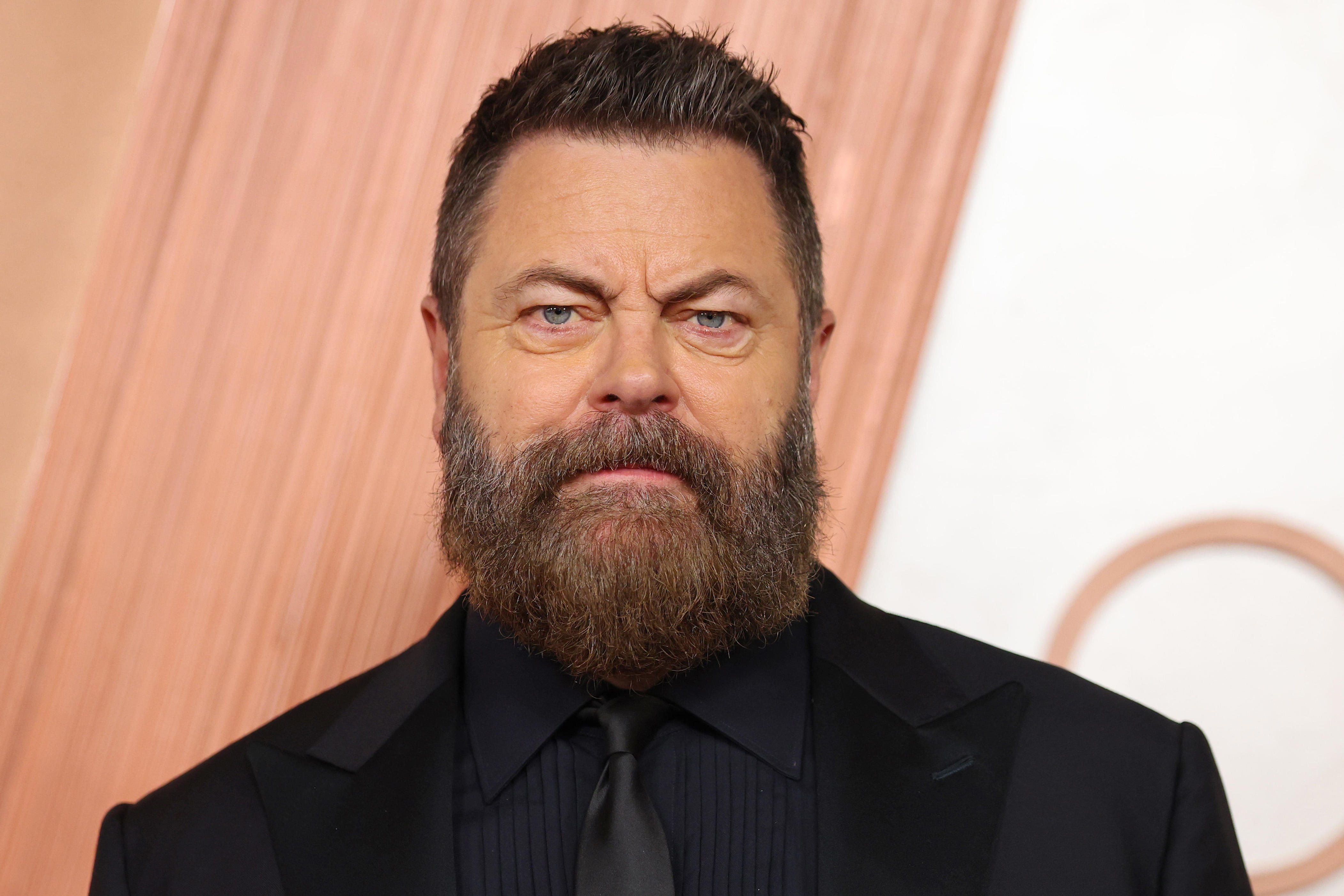 Nick Offerman slams homophobic Ron Swanson meme: 'Ron was best man at a ...