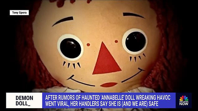 Is this 'haunted' doll responsible for a large fire and a prison escape?