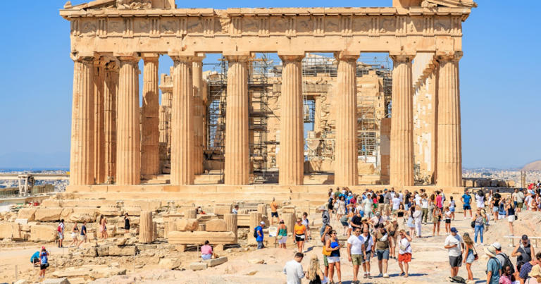 A New Study Sheds Light On How The Parthenon Actually Looked Thousands Of Years Ago When People ...