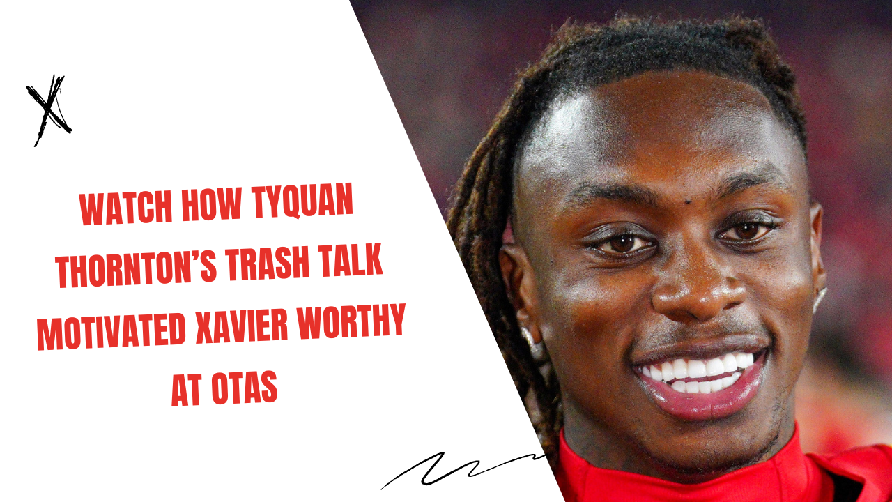 Watch how Tyquan Thornton’s trash talk motivated Xavier Worthy at OTAs