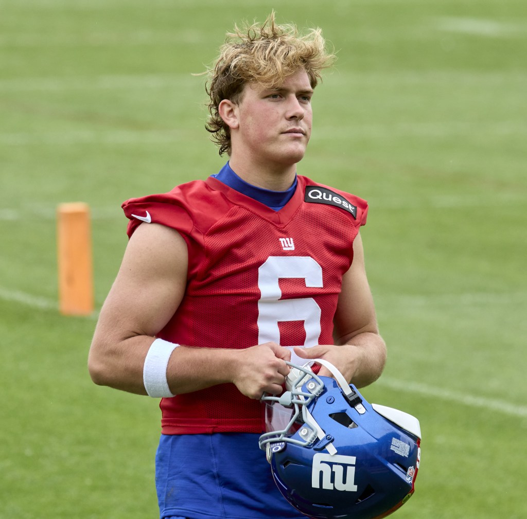 Phil Simms thinks Jaxson Dart sitting his whole Giants rookie season ...
