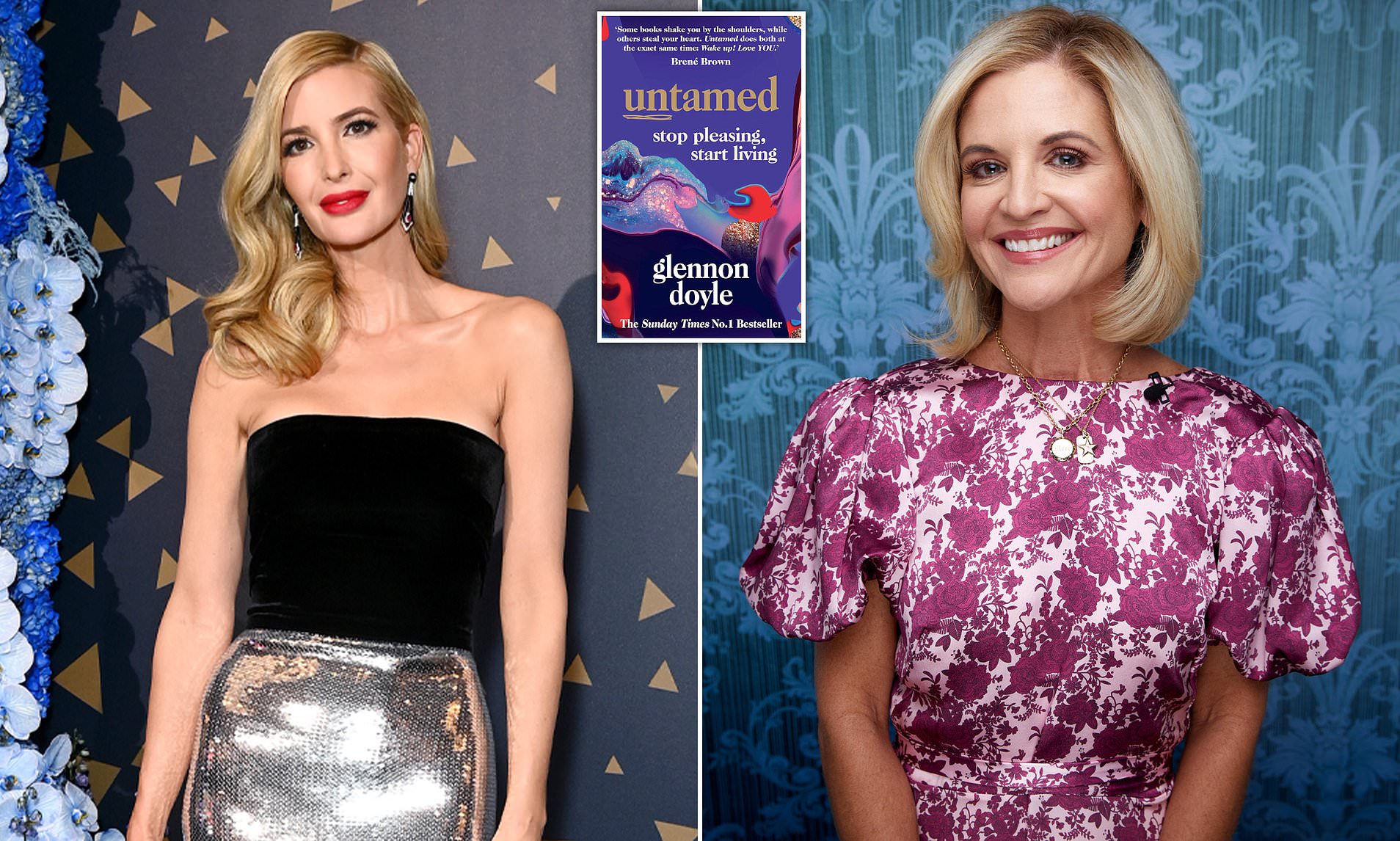 Ivanka Trump promotes book written by top foe of her father