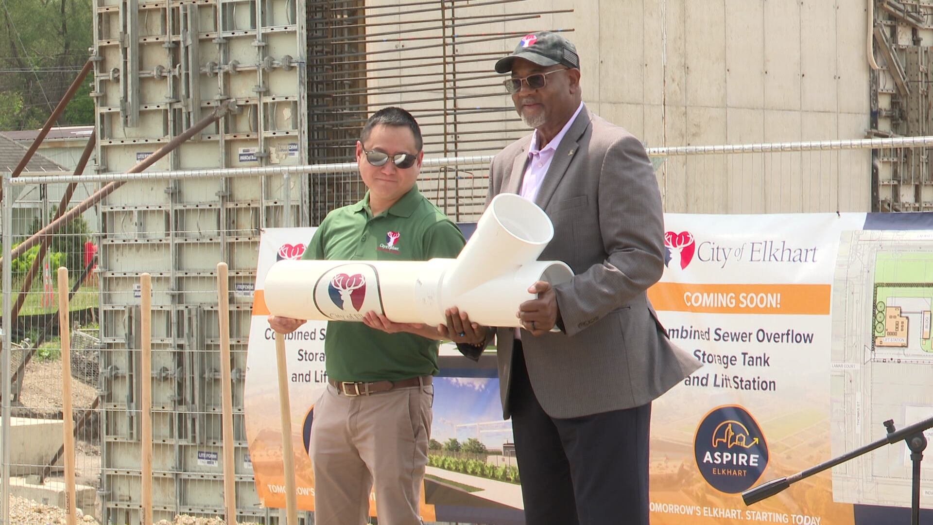 $37 million sewer overflow storage tank being built in Elkhart to help ...