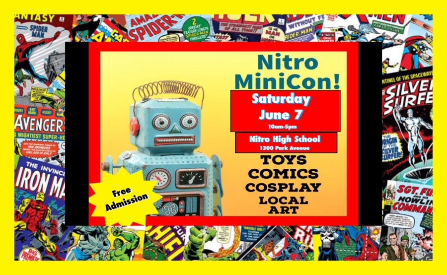 Nitro MiniCon will have comic books, toys and more