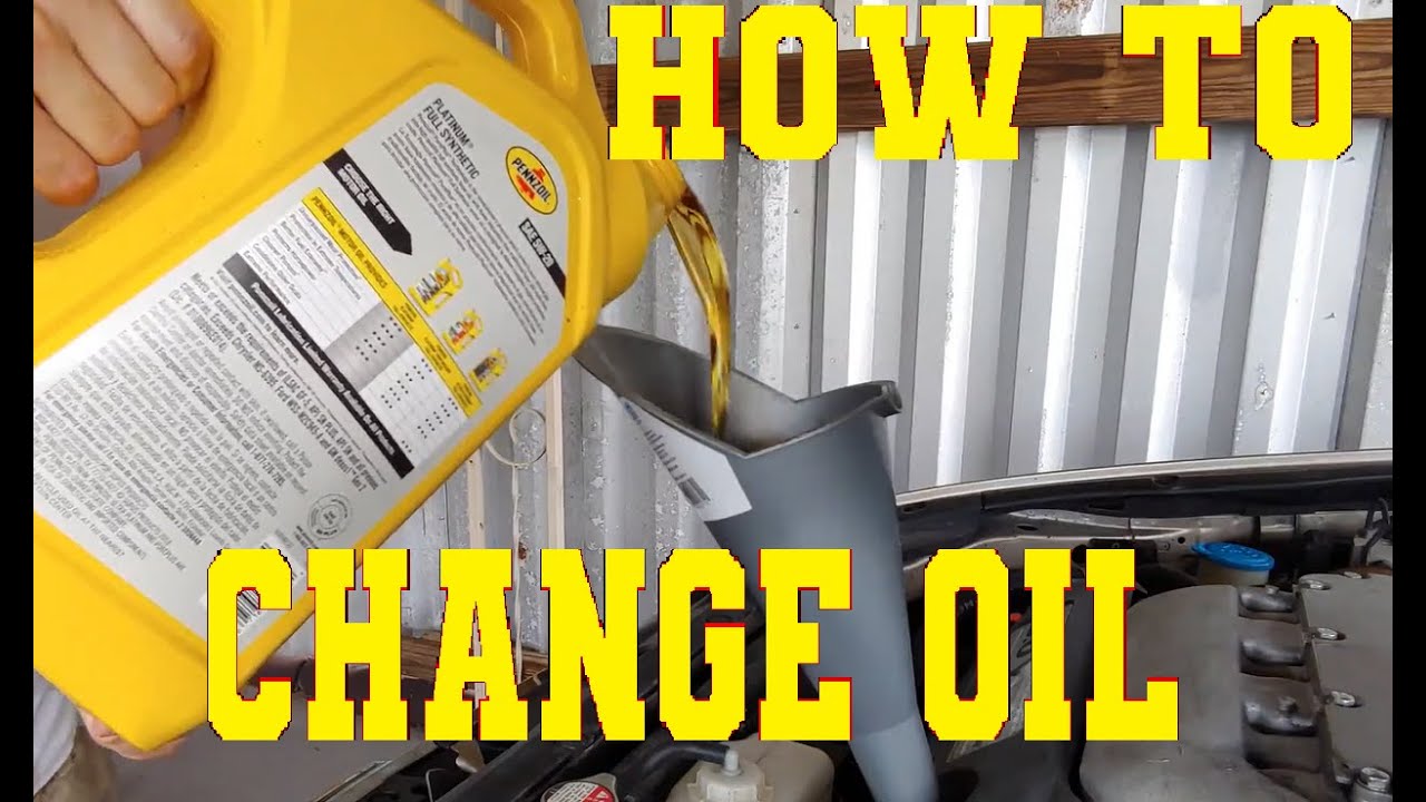 How to change oil for your car