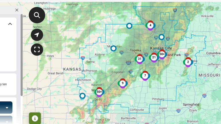 Kansas City: Evergy Outage Map Shows Over 12,000 Without Power After Storms